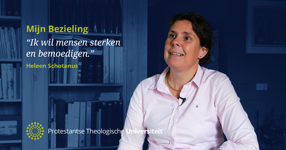 "Ik mag leven uit genade" - Protestantse Theologische Universiteit
